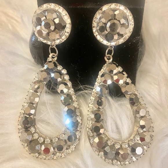 Generic | Jewelry | Vintage Faux Chrystal Drop Earrings | Poshmark